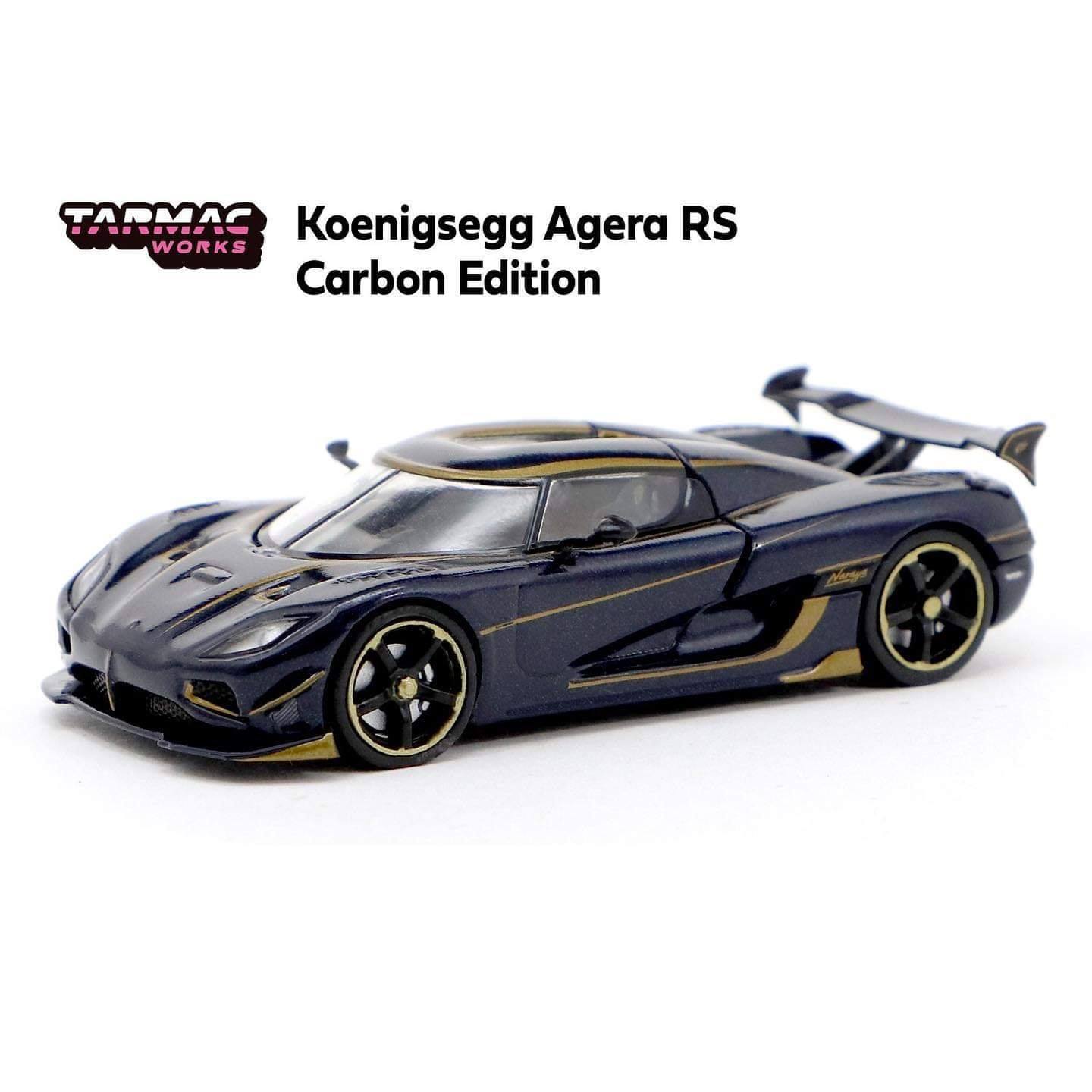 TARMAC MODEL KOENIGSEGG AGERA RS CARBON EDITION * MINICAR FESTIVAL HONG ...