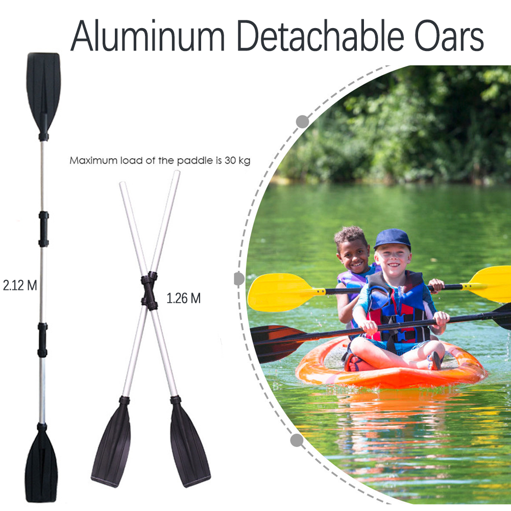 Pendayung sampan Pendayung Boat Memancing Detachable Afloat Kayak Oars ...