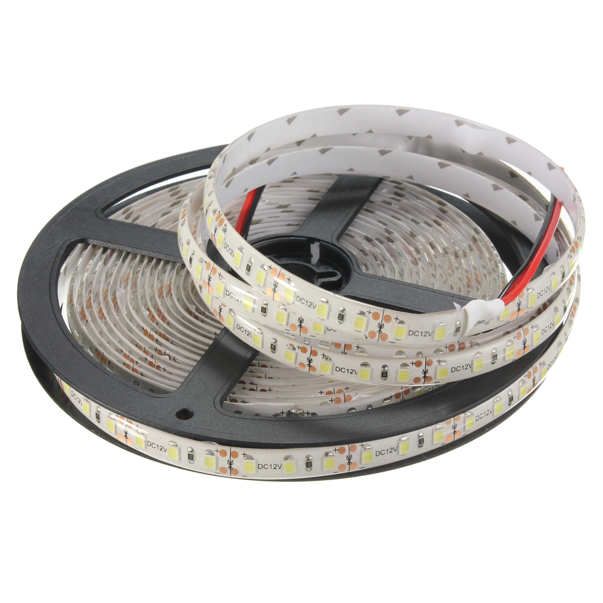5M 2835 Durable 600 Motors SMD LED Waterproof Strip Light Cool Warm ...
