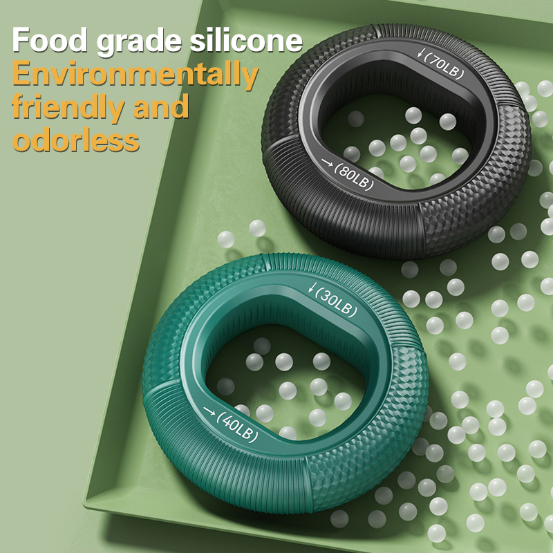 Silicone Grip Ring Adjustable Strength Silicone Grip Force Device ...