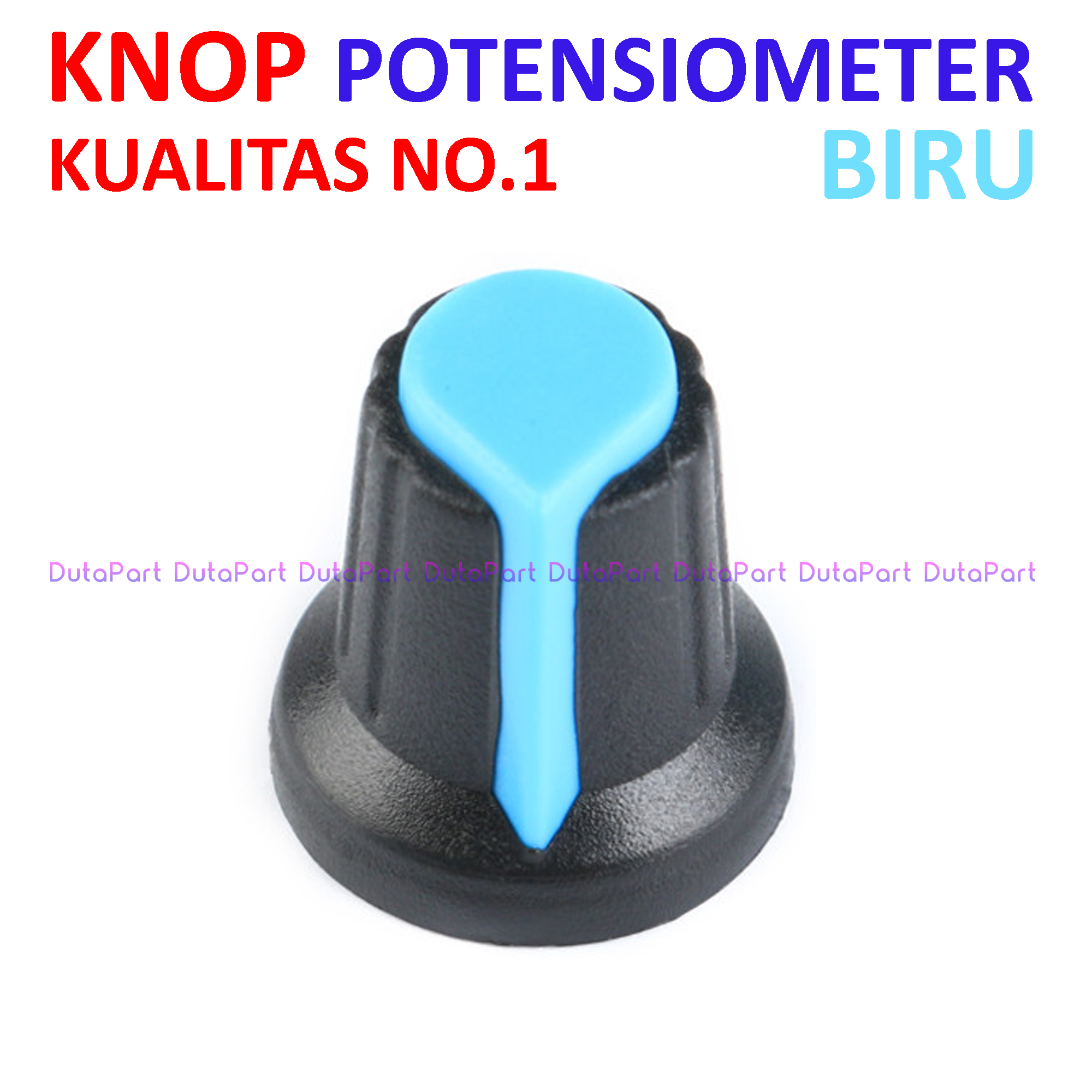 50 PCS Knop Potensiometer Potensio Putar Knob Mixer Warna Kualitas ...