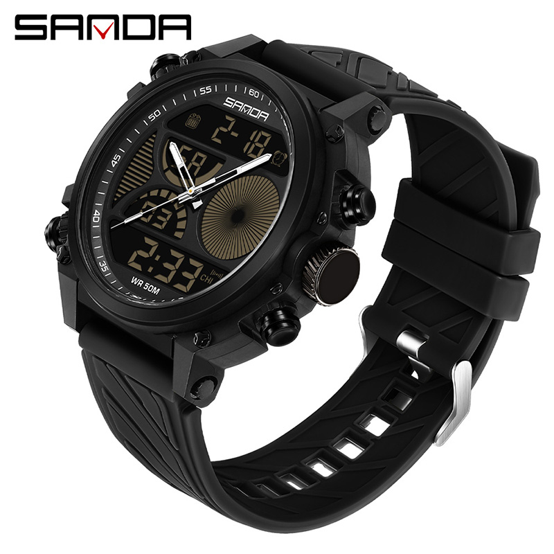SANDA Multi Display Multi Function Watch Dial Visualization Design ...