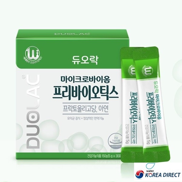 Korea DUOLAC Microbiome Prebiotics / 5g x 30 sticks(For 1 Month ...