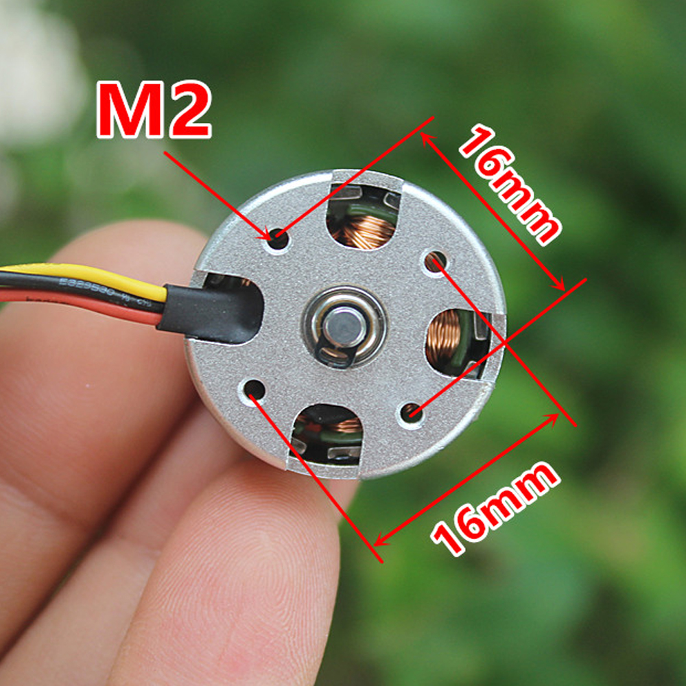 Mini 23mm Brushless Motor 1806 Aircraft Model Brushless Motor Cw Ccw ...