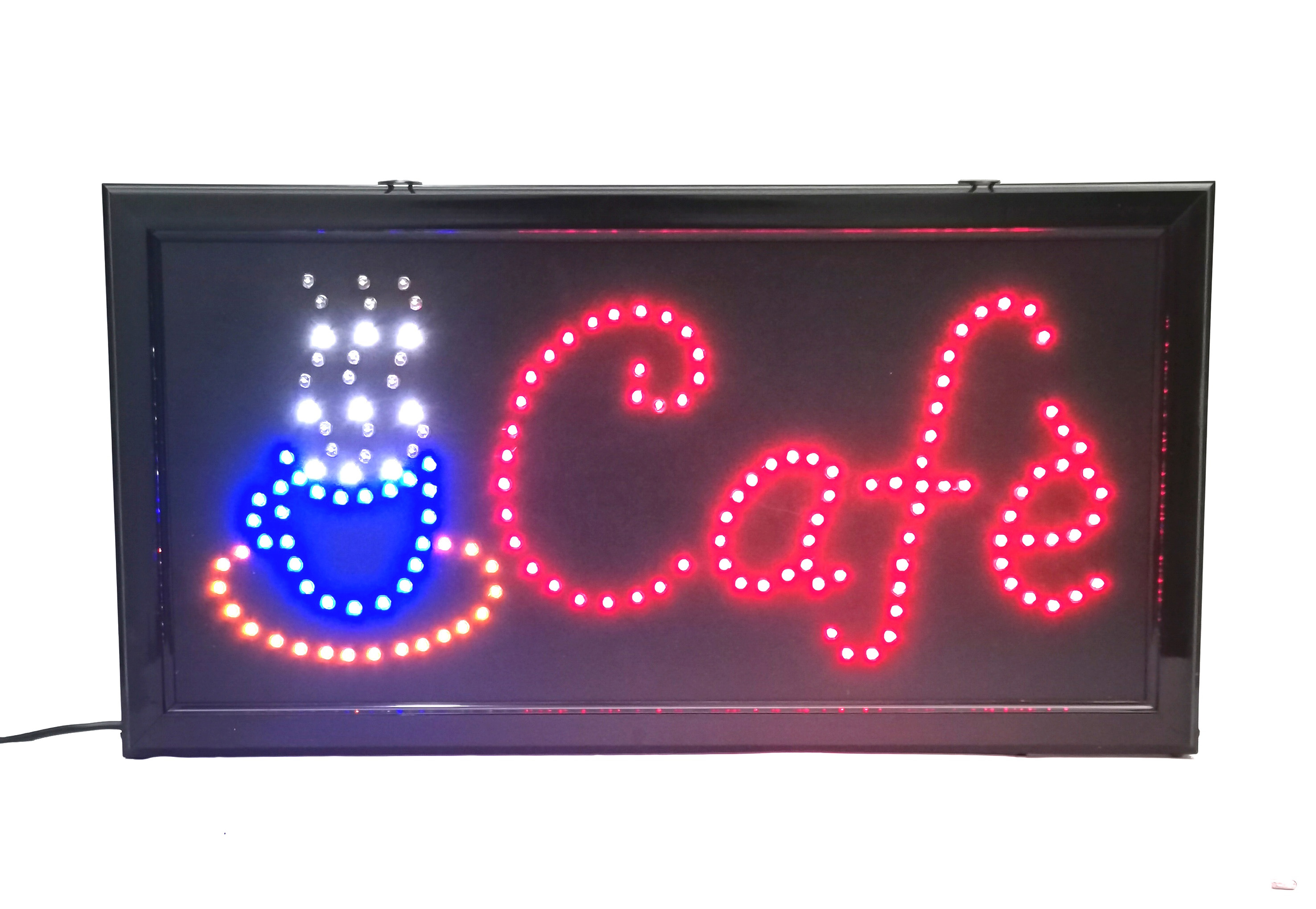 Advertising Flashing LED display signboard cafe lighting signage | Lazada