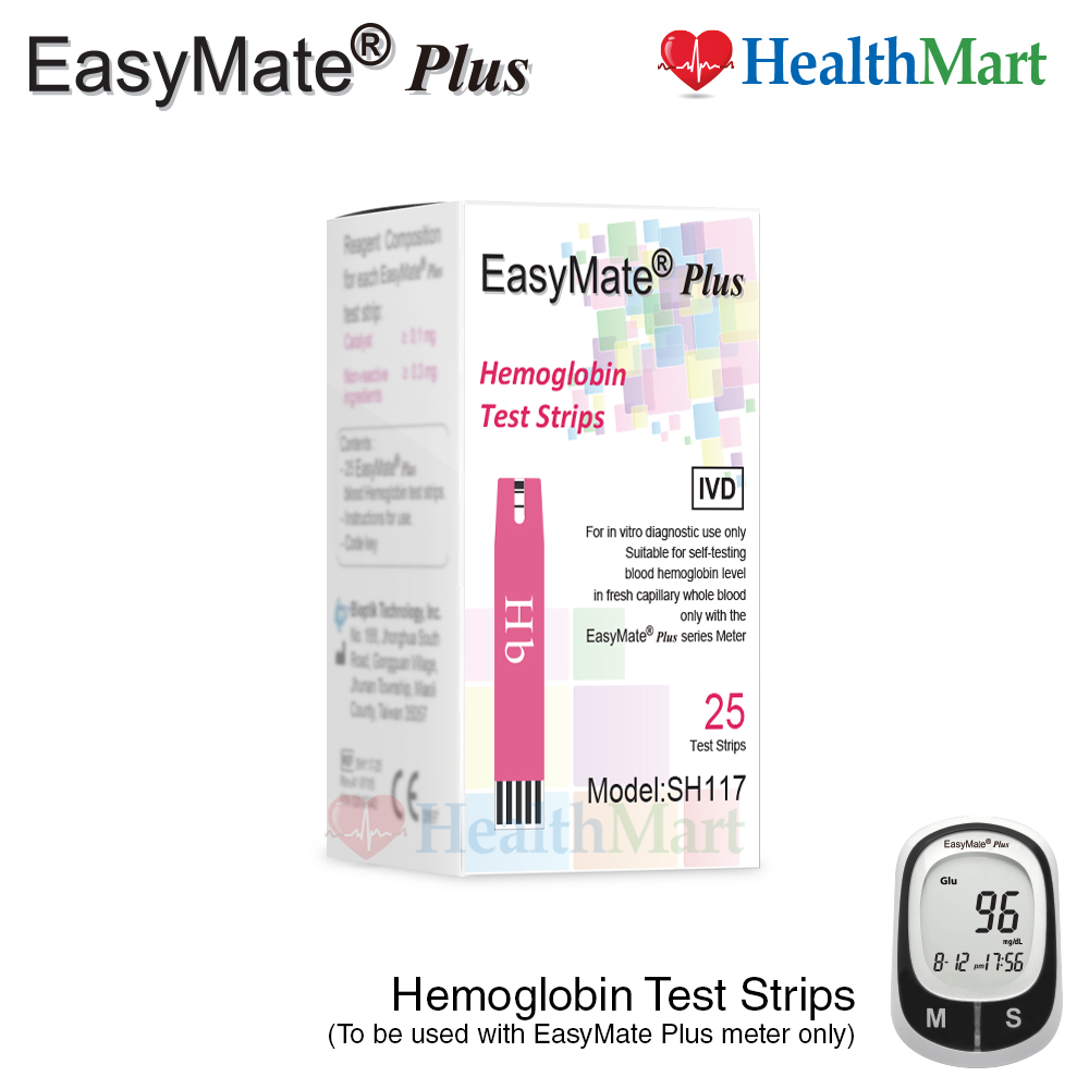 EasyMate Plus Blood Glucose, Cholesterol, Uric Acid, Hemoglobin ...