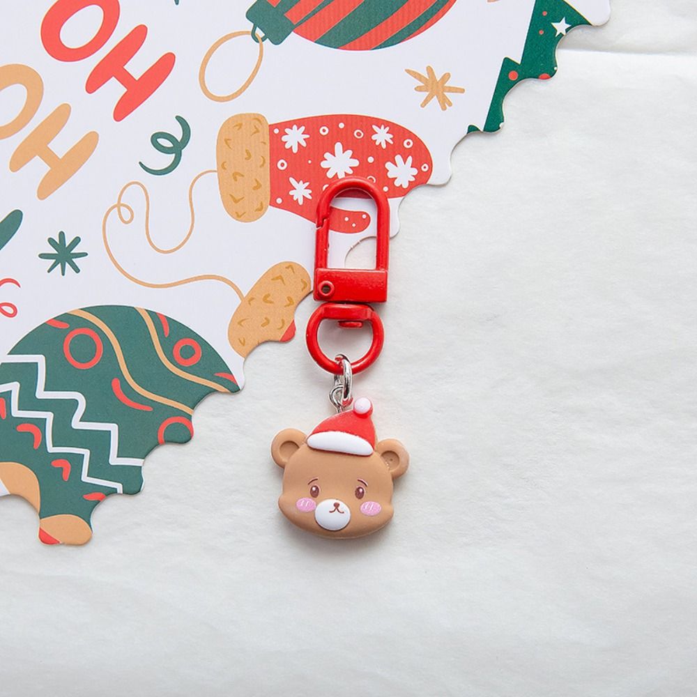 Cute Christmas Tree Xmas Santa Claus Pendant Elk Snowman Christmas ...