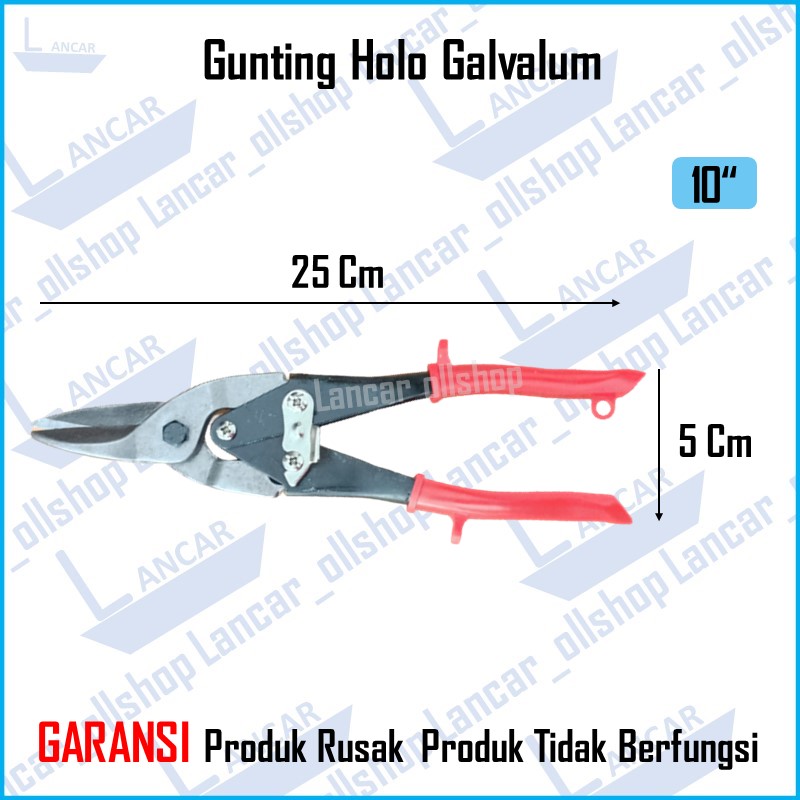 Gunting Hollow - Holo - Gunting Baja Ringan - Gunting Seng - Gunting ...