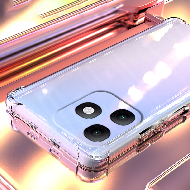 For ITEL A90 Phone Case Air Cushion Soft Silicone Clear Transparent ...