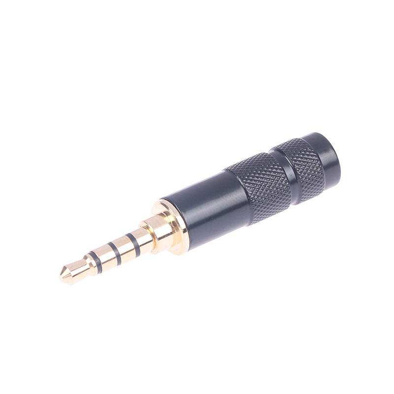 Gold Plated 3.5mm TRS Male to 3.5mm TRRS Female Stereo Audio Connector ...