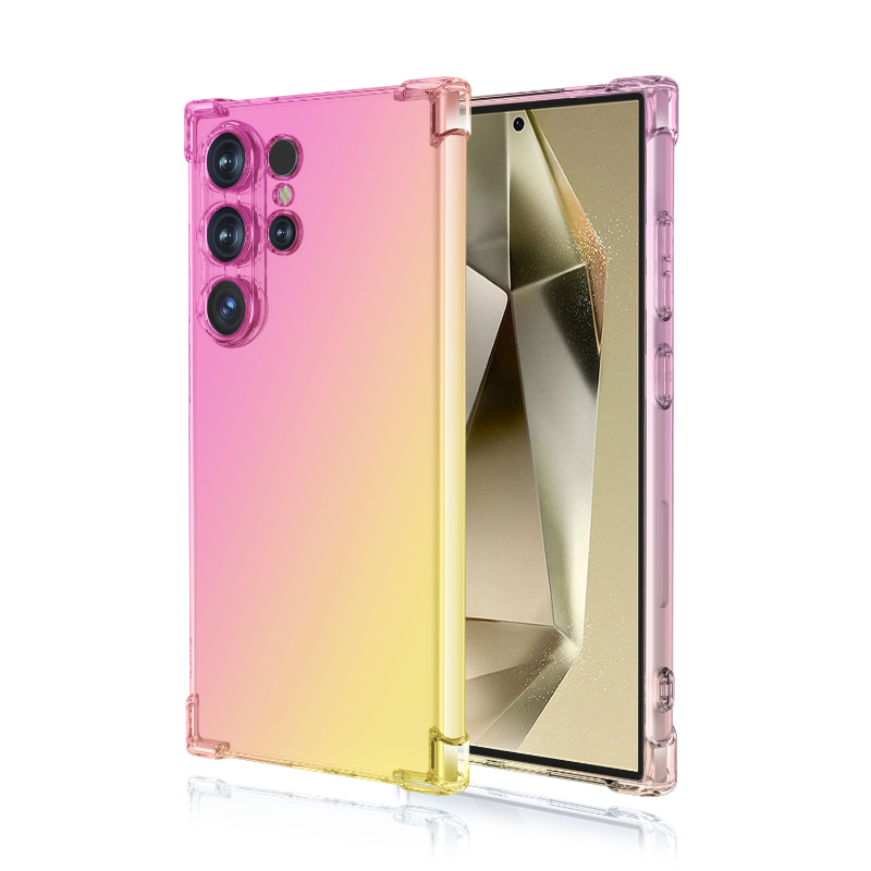 lthmy for Samsung Galaxy S25 Edge Gradient Color Case Cover Soft TPU ...