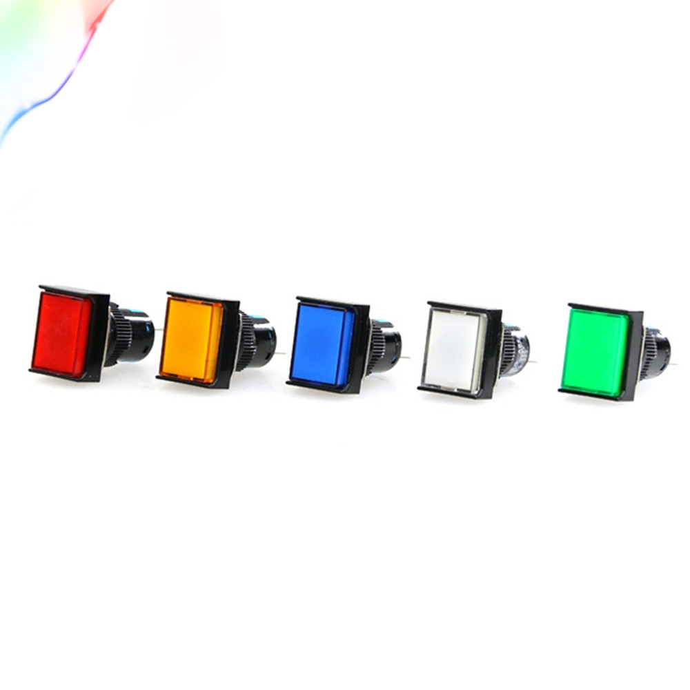 【TopazTrove】Momentary Push button Switches LA16J-11D DC 6V 12V 24V 220V ...