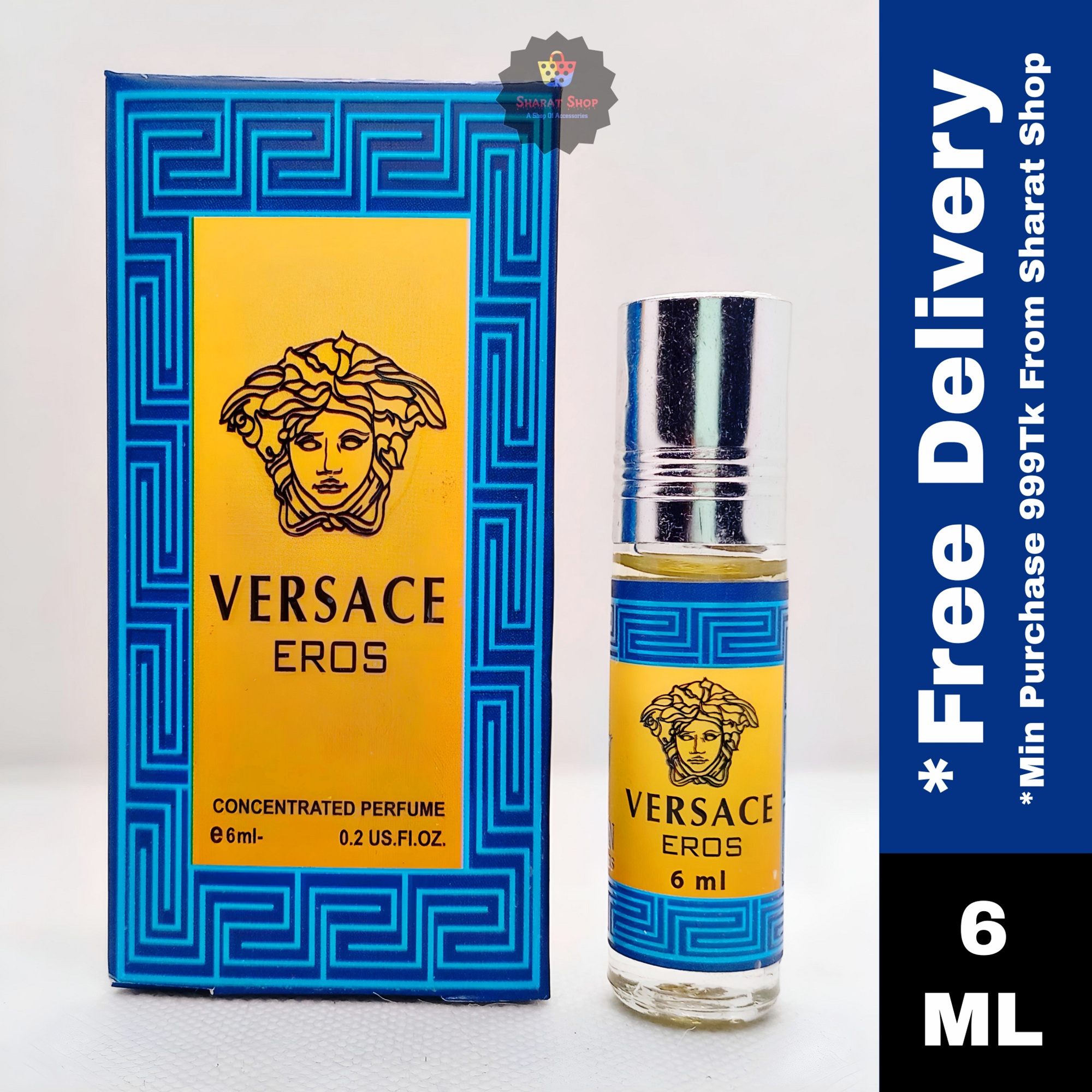 Versace Erose by Al Farhan Concentrated Perfume Oil Roll On For Men ...