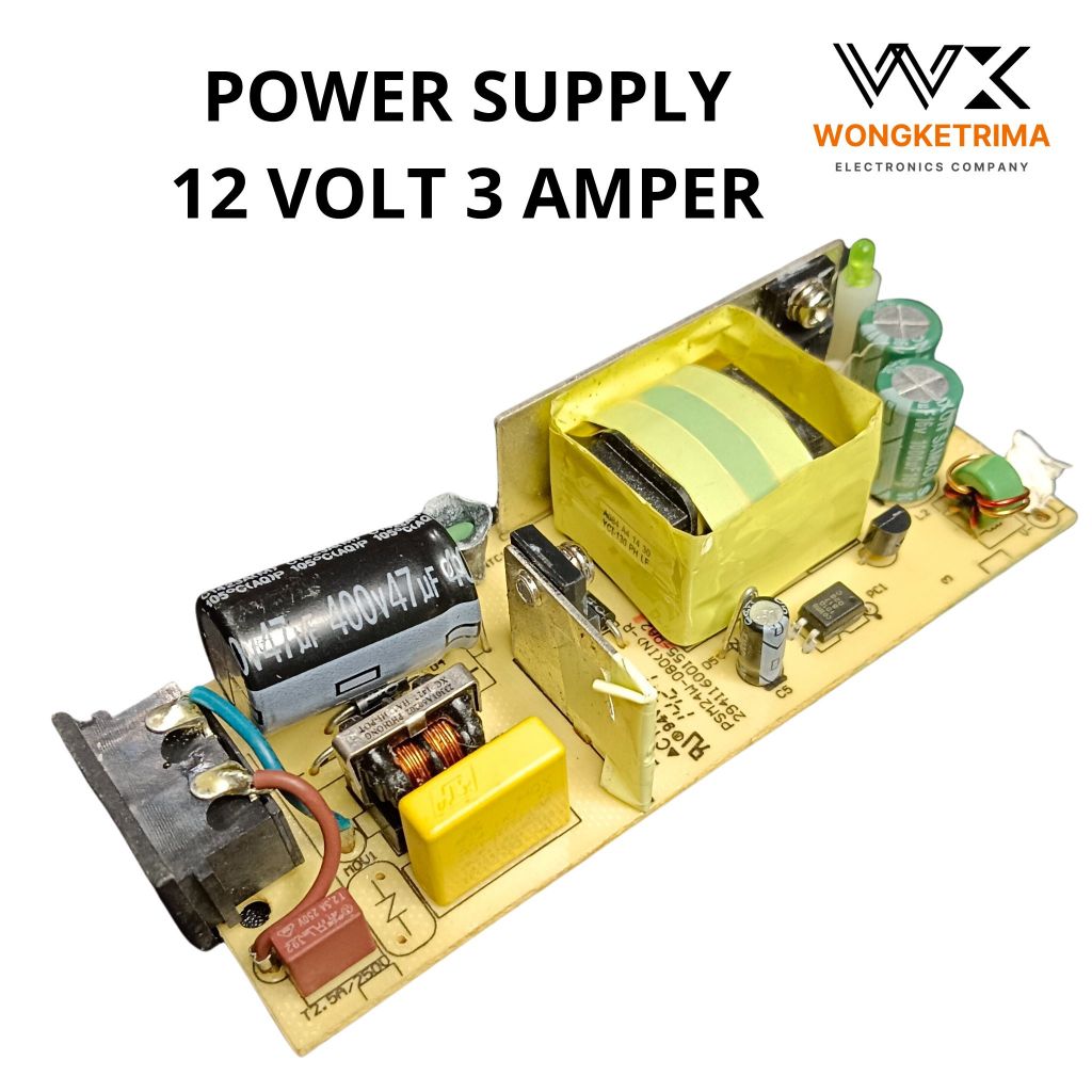 POWER SUPPLY 12V 3A SMPS 12 VOLT 3 AMPER (AU) | Lazada Indonesia