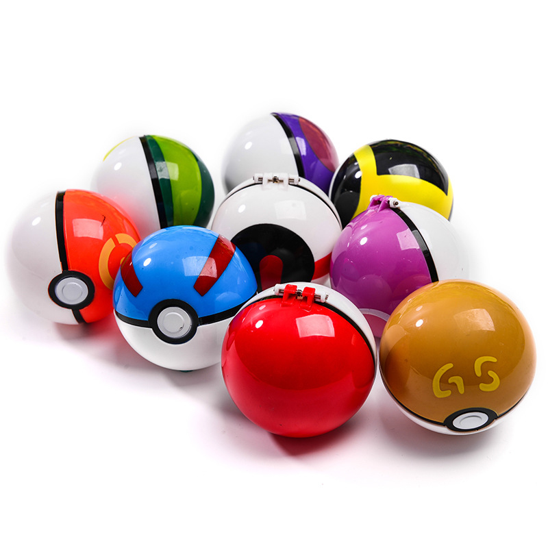 (COD) ⚡️⚡️ บอลโปเกม่อน 7 cm Pokémon Ball ++พร้อมโปเกม่อนจิ๋วด้านใน ...