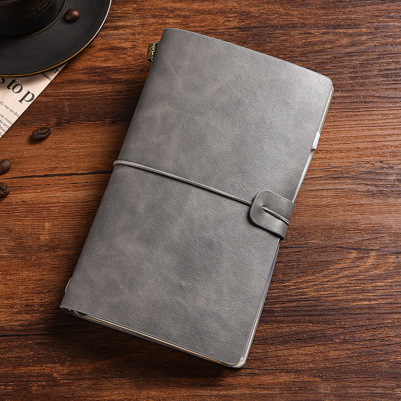 A6 Hand Ledger R Travel Notebook Bandage Diary Creative Business Office ...