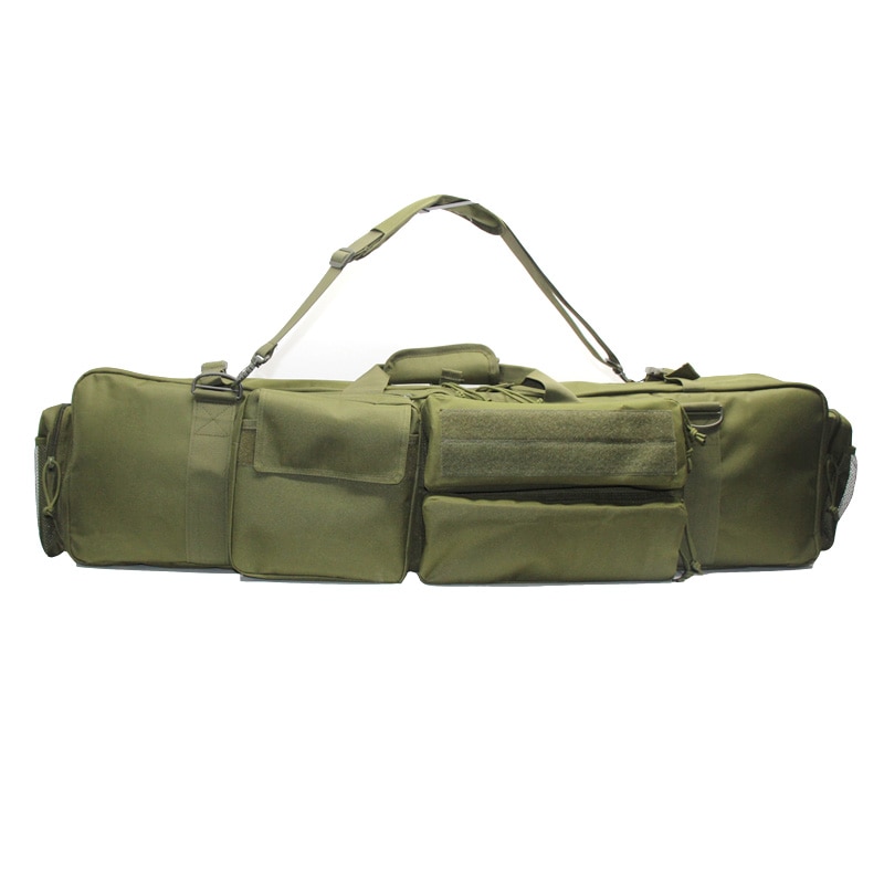 Tactical Military Double Bag Case Rifle Backpack M249 Rifle Bag Hunting ...