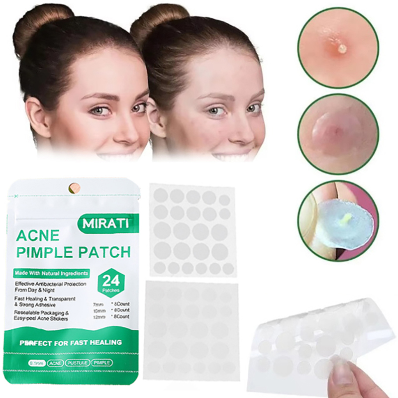 24/36Pcs Invisible Removal Pimple Anti-Acne Hydrocolloid Patches Spots ...