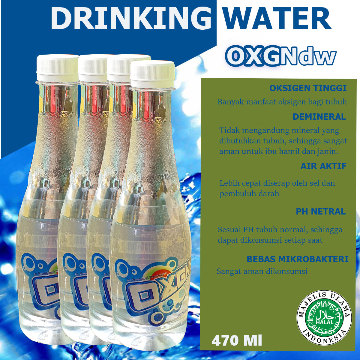 Air OxyNdw Oksigen Drinking Water | Lazada Indonesia