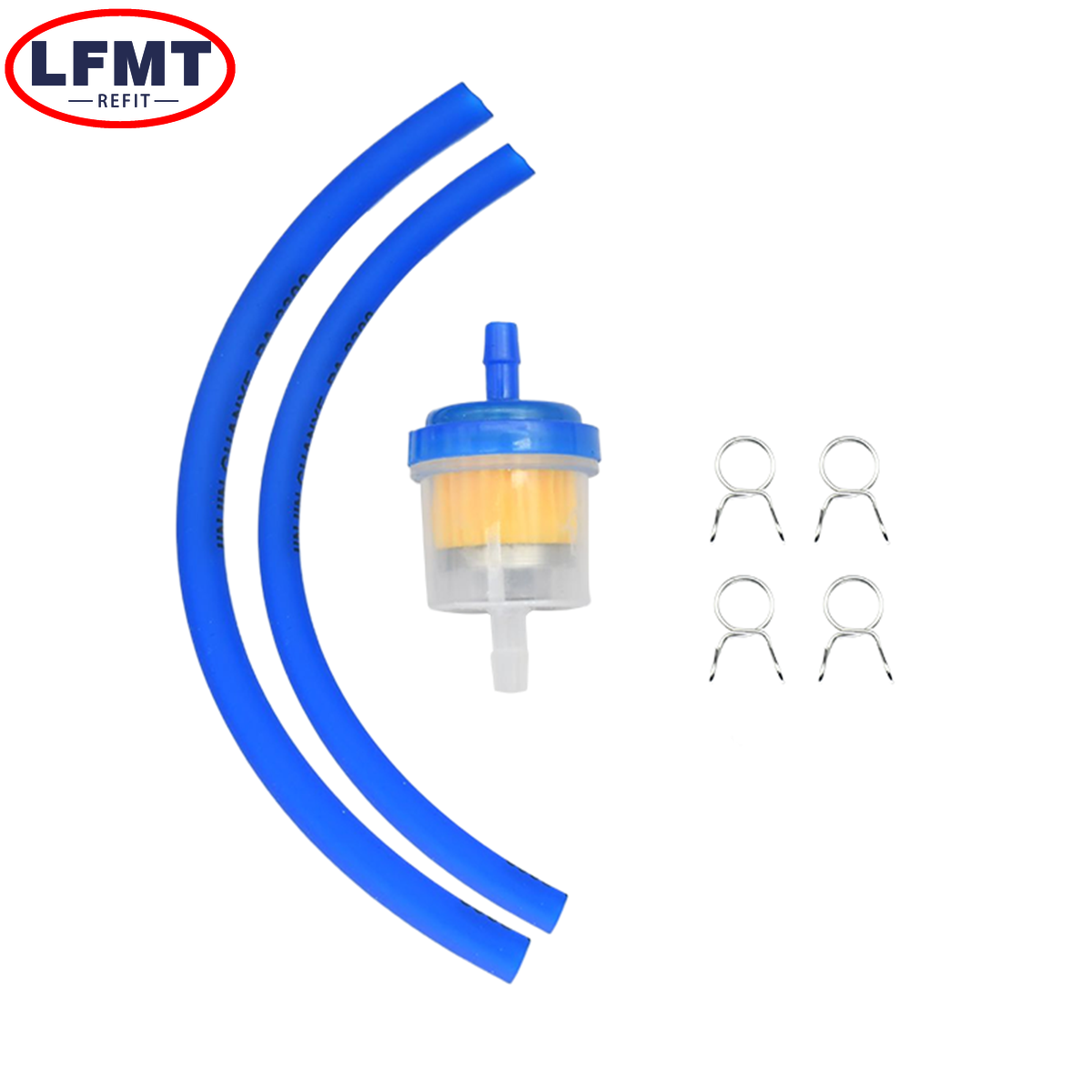 3Colors 6mm Magnet Gas Fuel Filter Cleaner Petrol Hose Line for ATV Pit ...