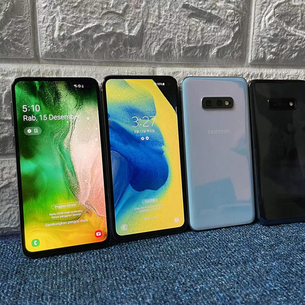 Samsung Galaxy S10e โทรศัพท์มือถือ Android9.0 5.8" 16MP และ 12MP 6GB ...