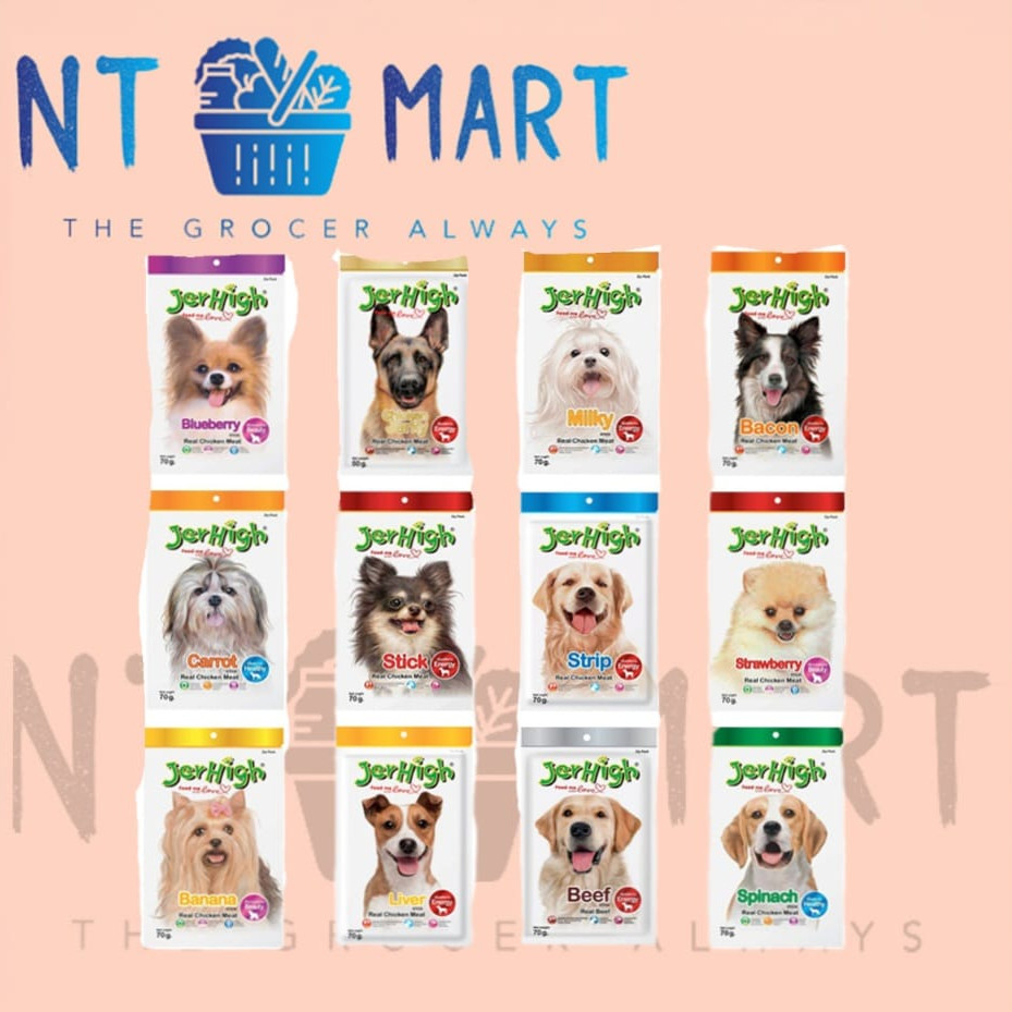 Jerhigh Real Meat Dog Stick 70G - Dog Snack | Lazada