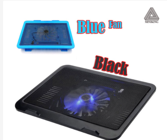Laptop Cooler Pad One Big LED Light Fan computer cooler fan | Lazada PH