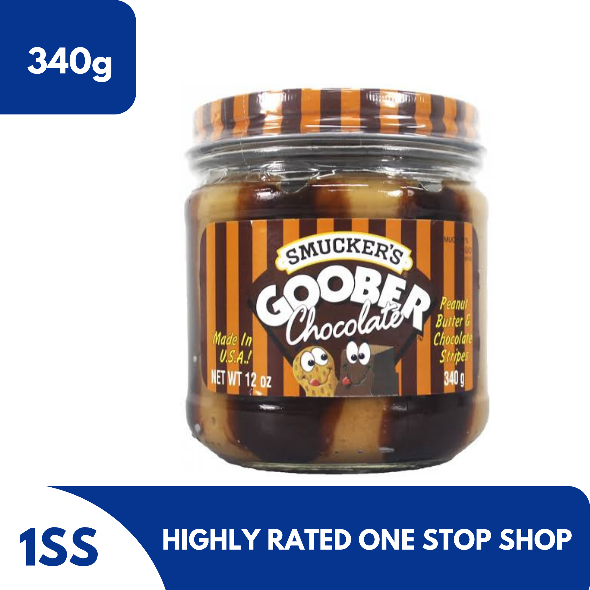 Smucker's Goober Chocolate Spread, 340g | Lazada PH