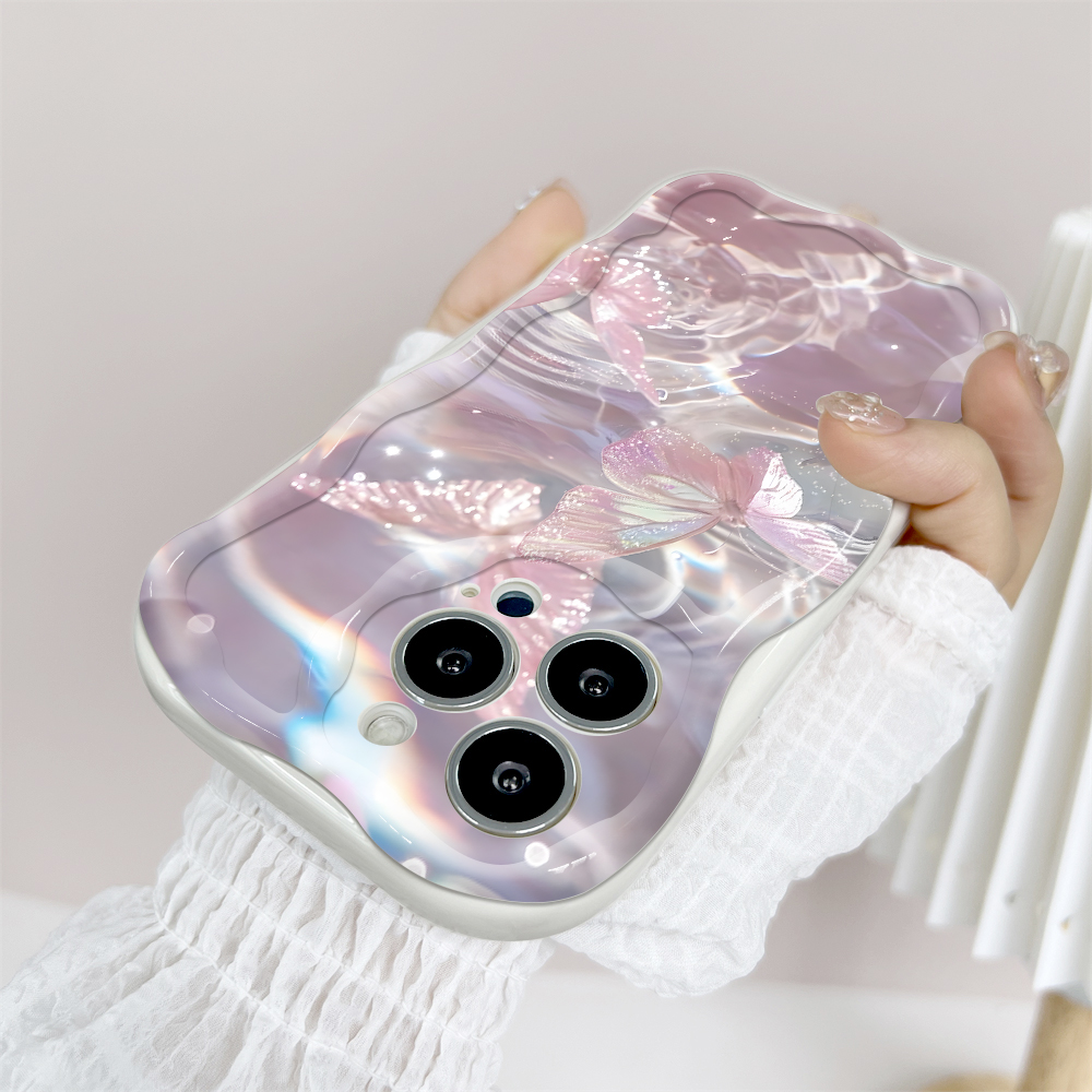 FELMYST for Tecno Spark 20 Pro Back Cover Beautiful Pink Butterfly ...