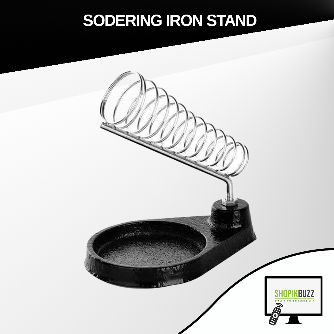 Soldering Iron Stand Metal Round Soldering metal Iron Stand welding ...