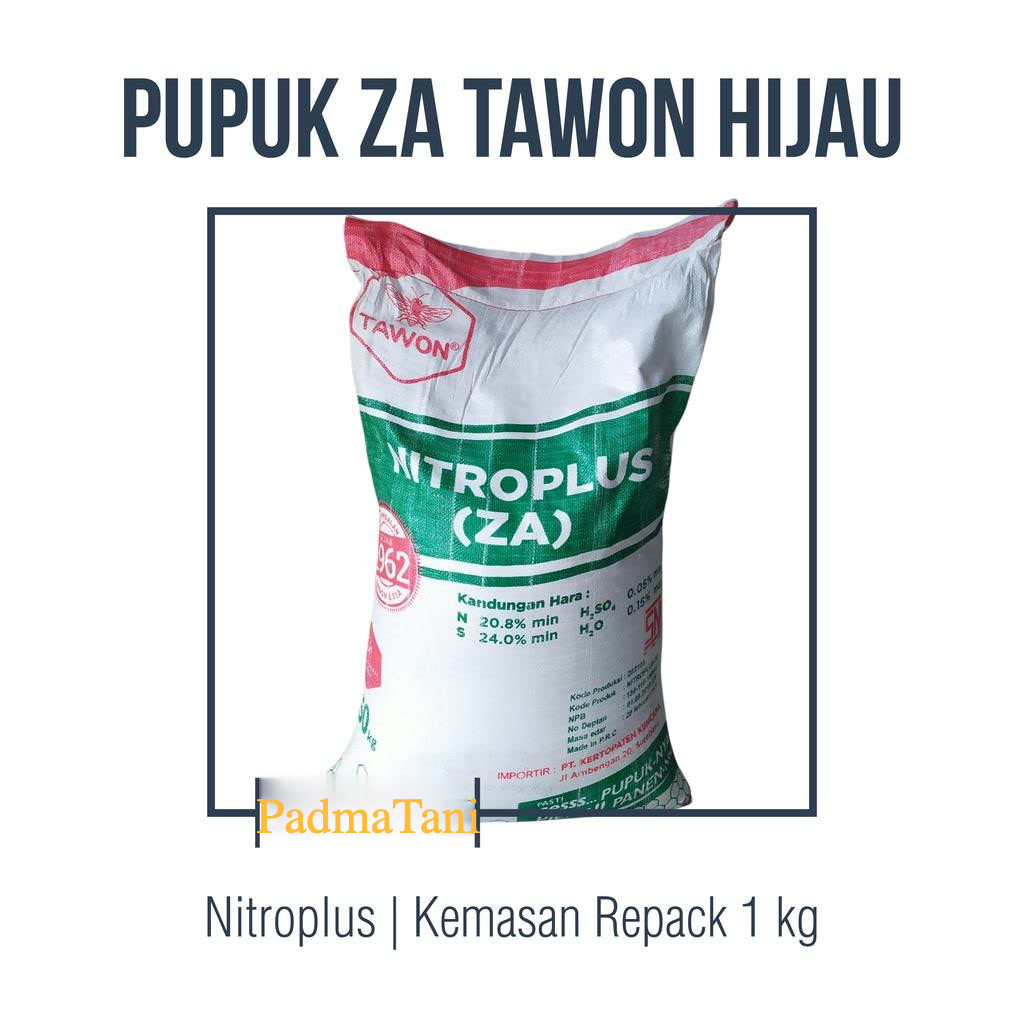 Pupuk ZA Tawon Hijau NITROPLUS Ecer 1 kg | Lazada Indonesia