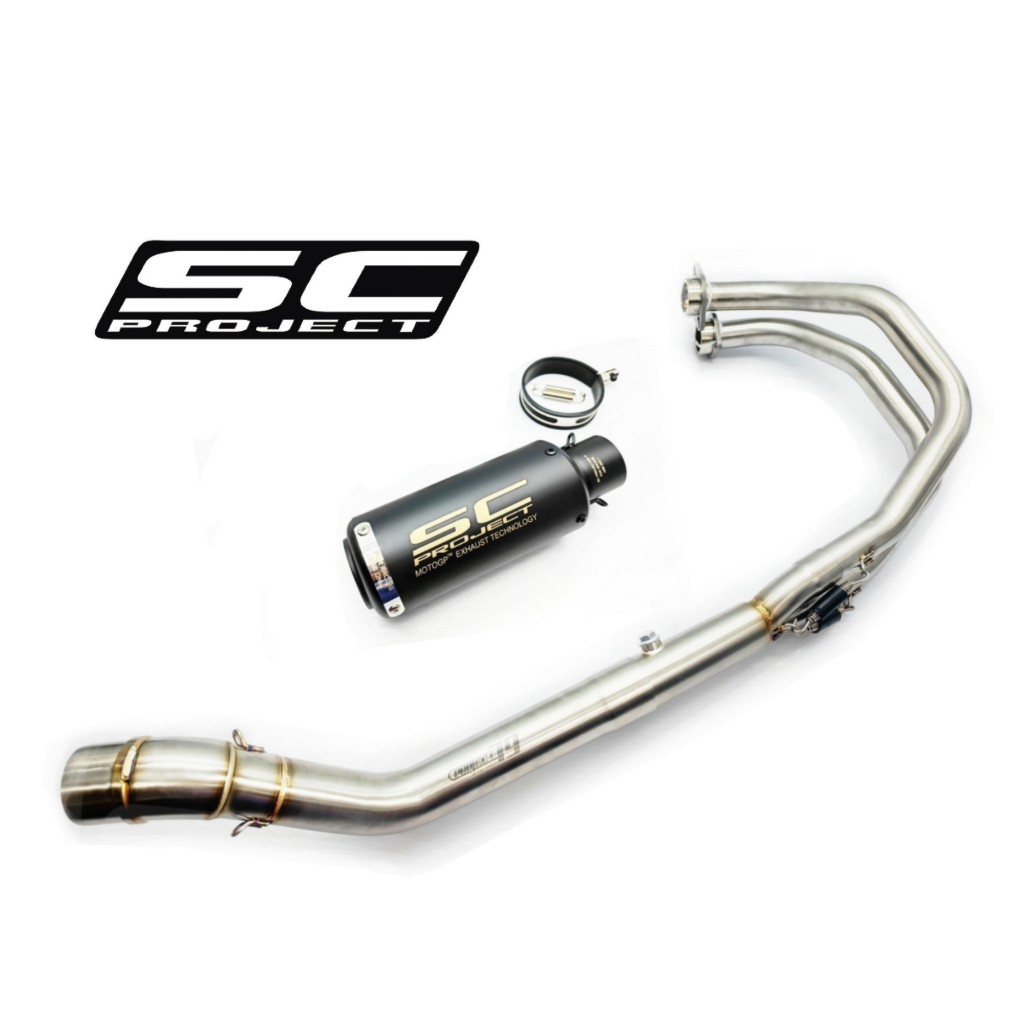SC Project Exhaust Yamaha MT25 R25 Full System Tabung Muffler Carbon ...