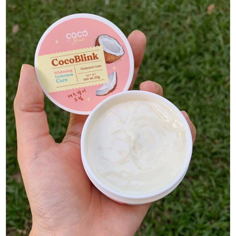 ซื้อ 2 แถม 1 ส่งฟรี*** ครีมทารักแร้ ครีมรักแร้มะพร้าว cocoblink whitening underarm Cream coco โค ...