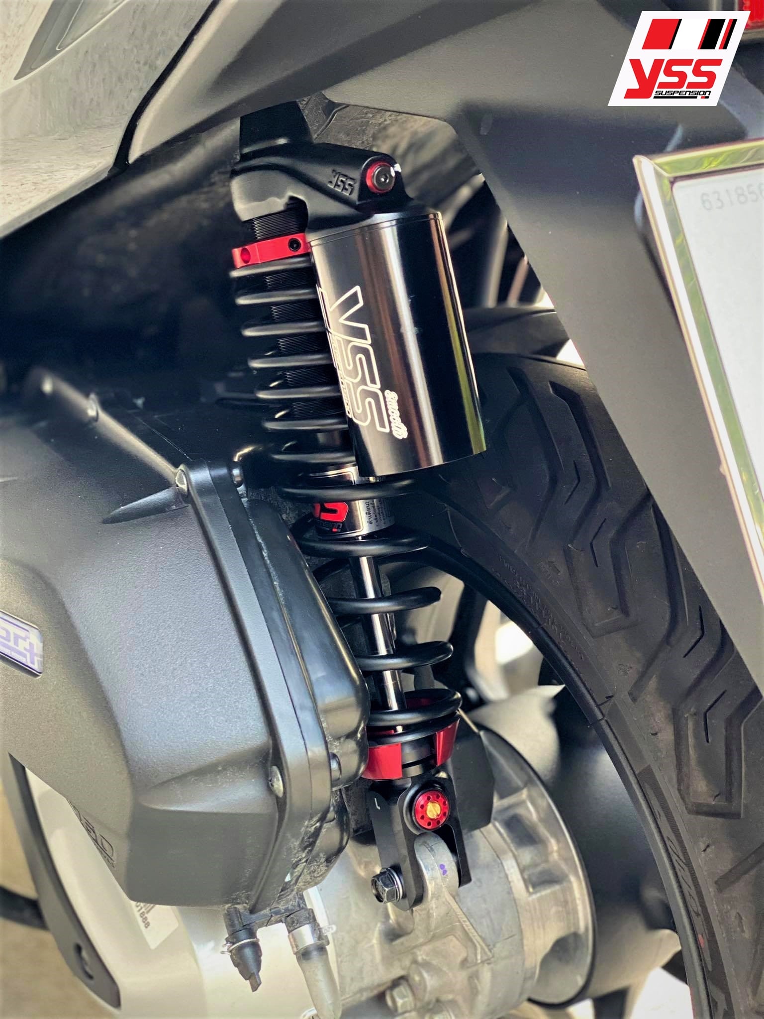 โช๊ค YSS แท้ PCX160 ปี 2021- 2022 (G-SPORT BLACK-SERIES SMOOTH) - SMART RACING - ThaiPick