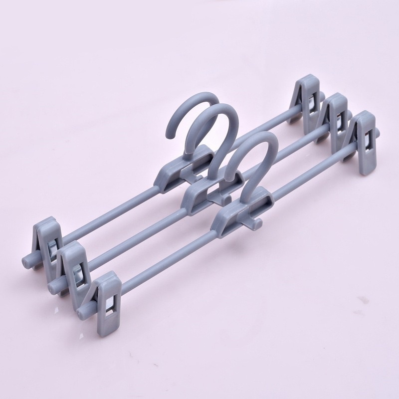🔥Ready Stock🔥 Pants Hanger Anti-slip plastic trouser clip cloth hanger ...