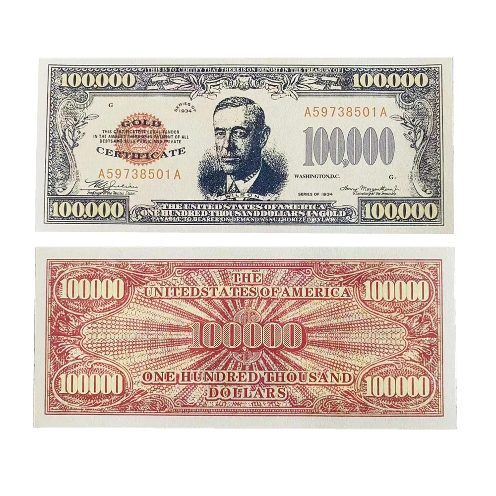 【Factory-direct】 100000 Dollars Old Money Paper Bills 1934 One Hundred ...