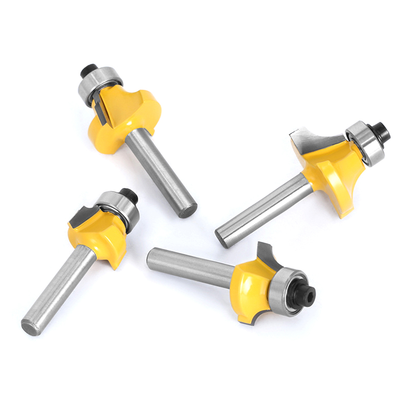 6mm / 1/4 Shank Corner Round Over Router Bit With Bearing Milling ...