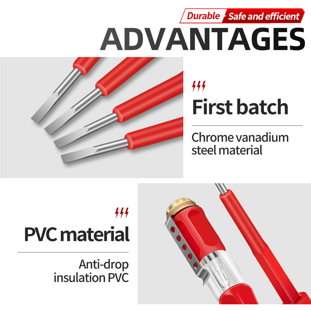 Pen Screwdriver Ac 100v-500v Pocket Pen Sensor Voltage Tester ...