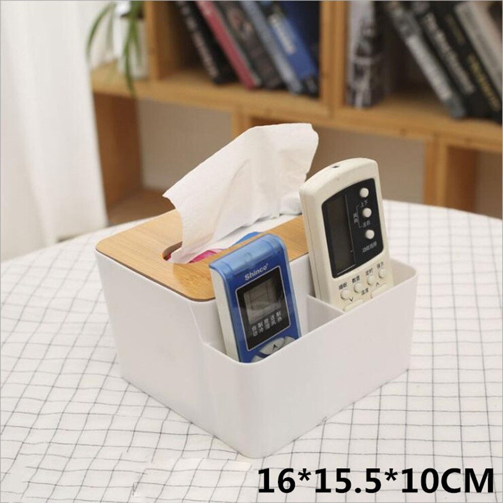 North Moon Tissue Box Wooden Cover Toilet Paper Box Solid Wood Napkin ...