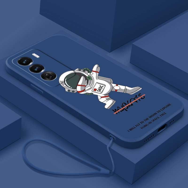 realme C75 C 75 C65 Astronaut NASA Liquid Silicon Case All-Inclusive ...