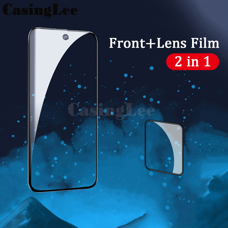 (2 Pieces) Nothing CMF Phone 1 Screen Protector Tempered Glass + Camera ...