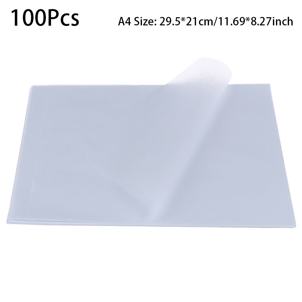 METICU 100Pcs Office Art Supplies A4 Tracing Paper Drawing Sheet ...