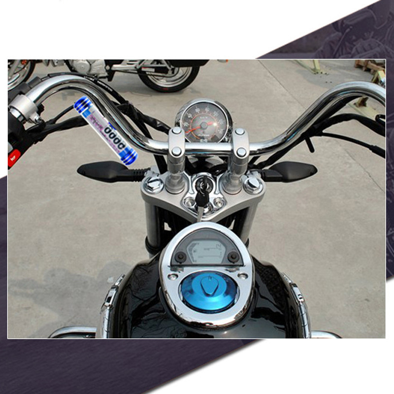 1pc Motorcycle Motorbike Tube Tax Disc Cylindrical Holder Frame License ...