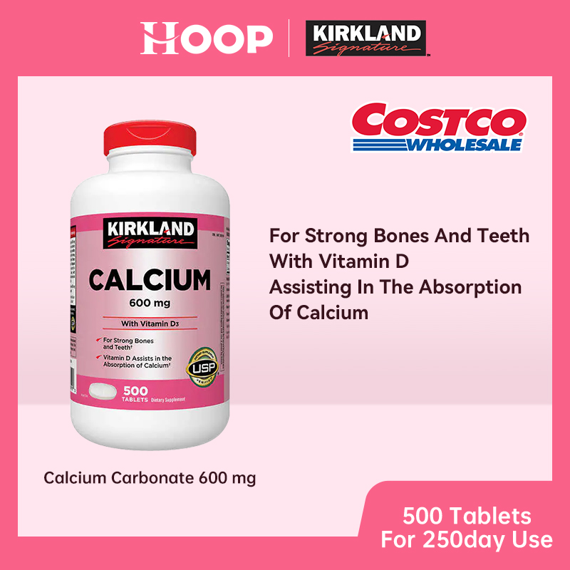 Kirkland Signature Calcium Citrate Magnesium and Zinc, Chewable Vitamin ...