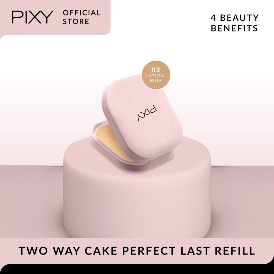 Pixy Refill UV Whitening Two Way Cake Perfect Last TWC (Isi Ulang) 4 ...