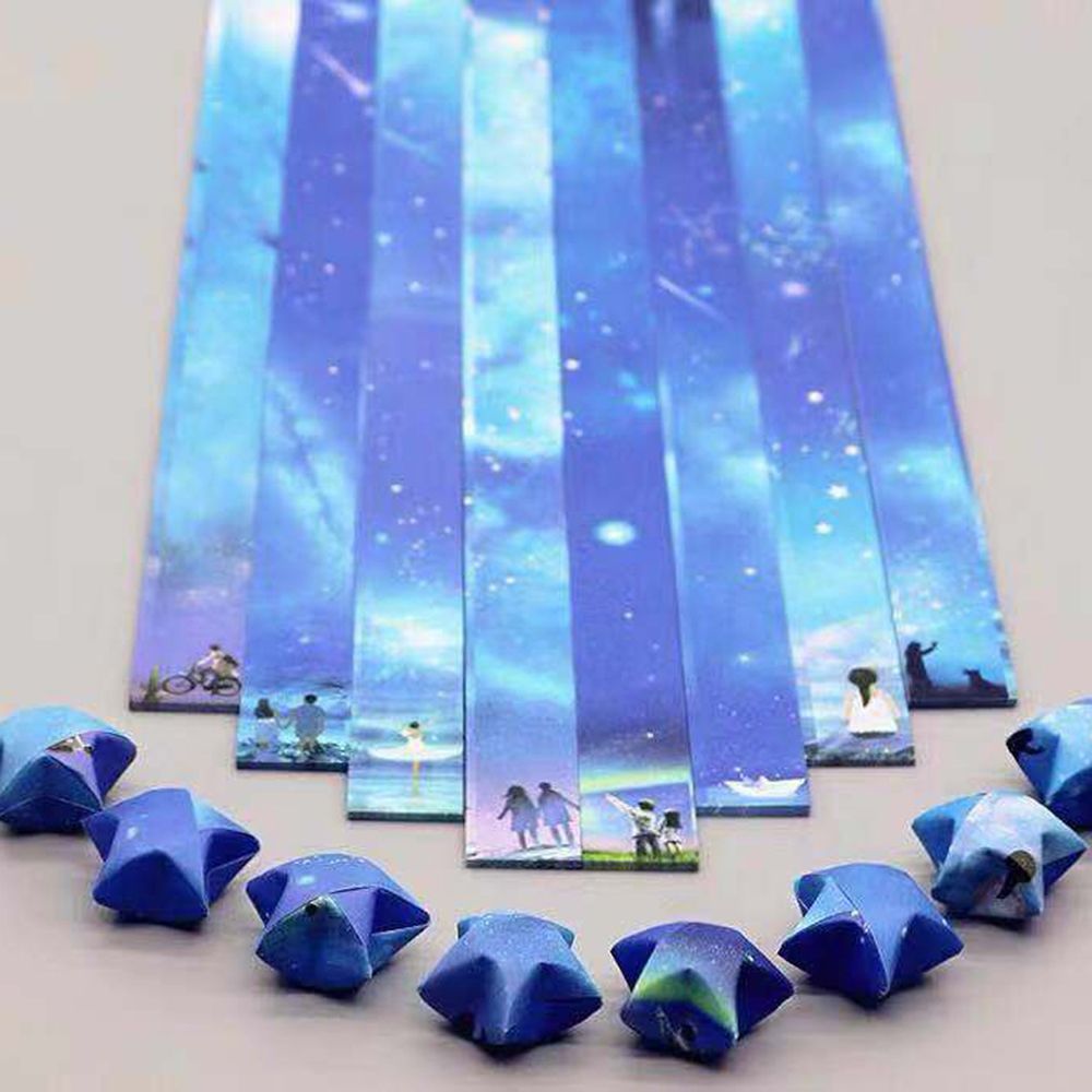 Decoration Folding Paper Household 136PCS Outer Space Art Crafts ...