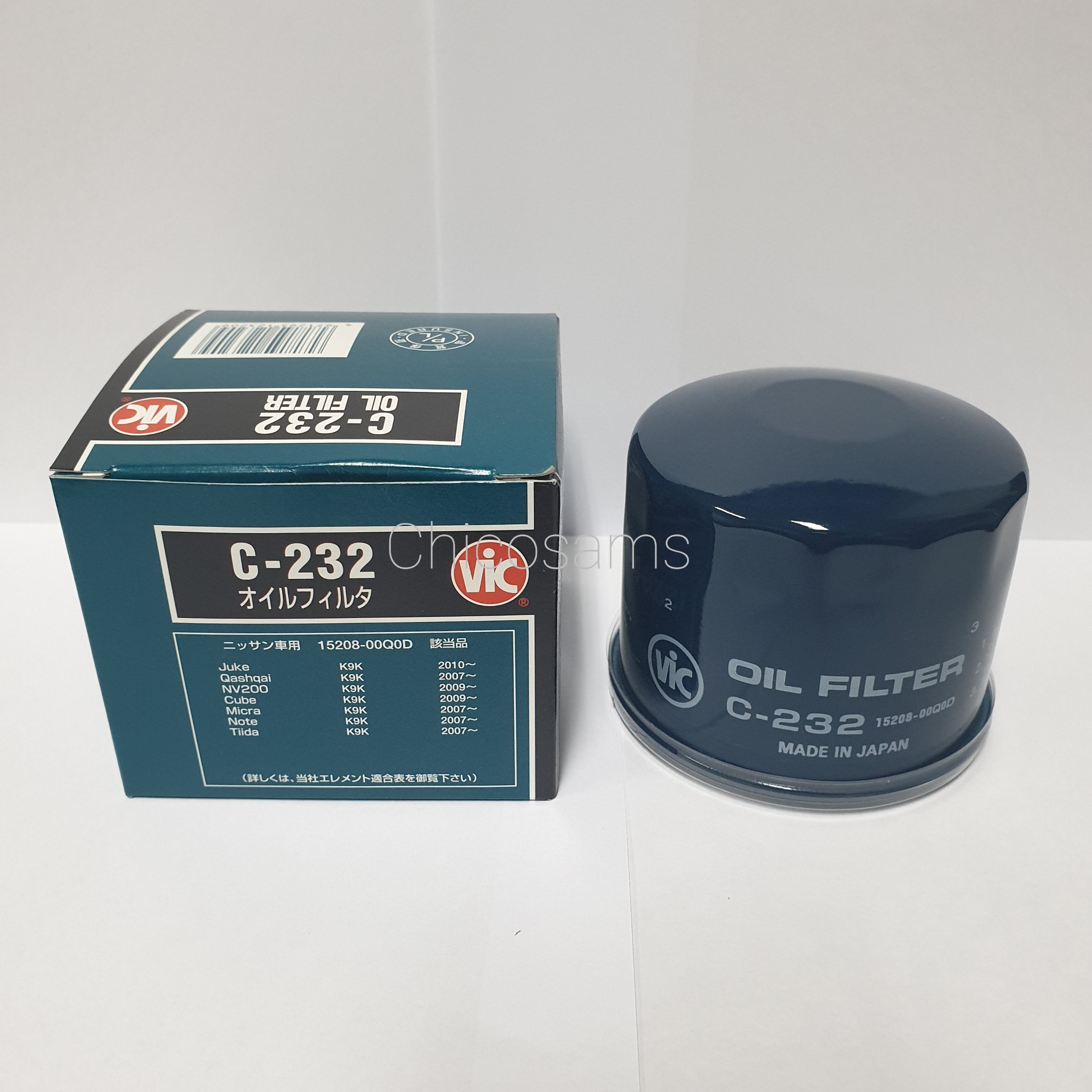 Vic Oil Filter C-232 Honda CRV Diesel (C232) | Lazada PH