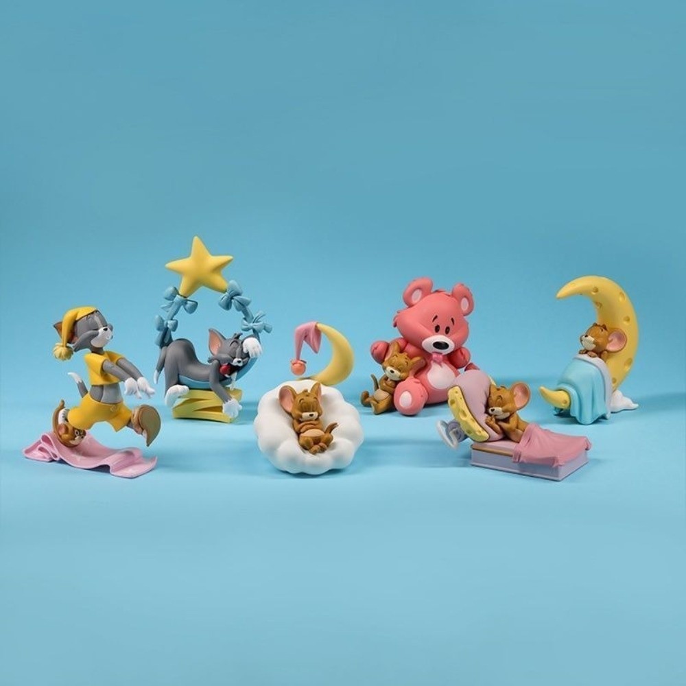 Toy PVC Tom and Jerry Action Figures Anime Style Automotive Interior ...