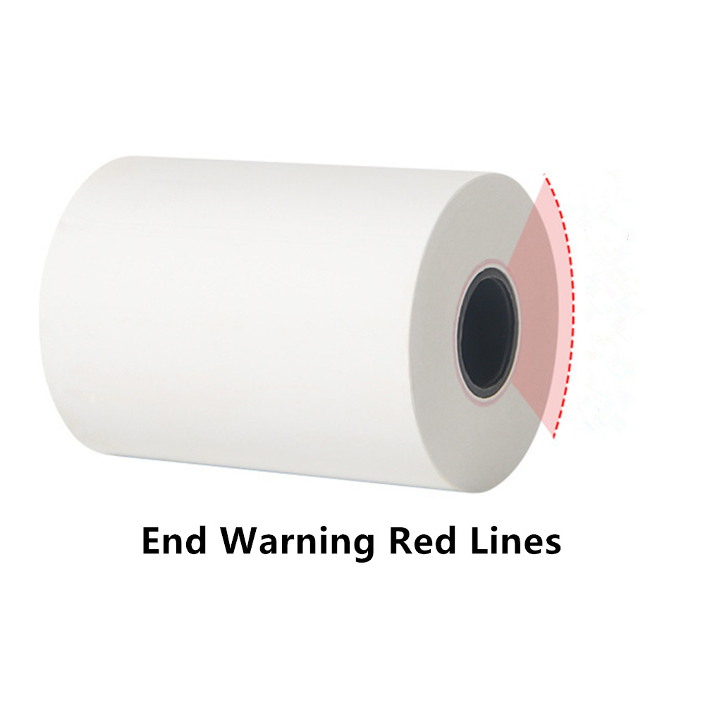 Universal 3 Rolls 57x30mm Thermal Receipt Paper Sticker Goojprt Rongta ...
