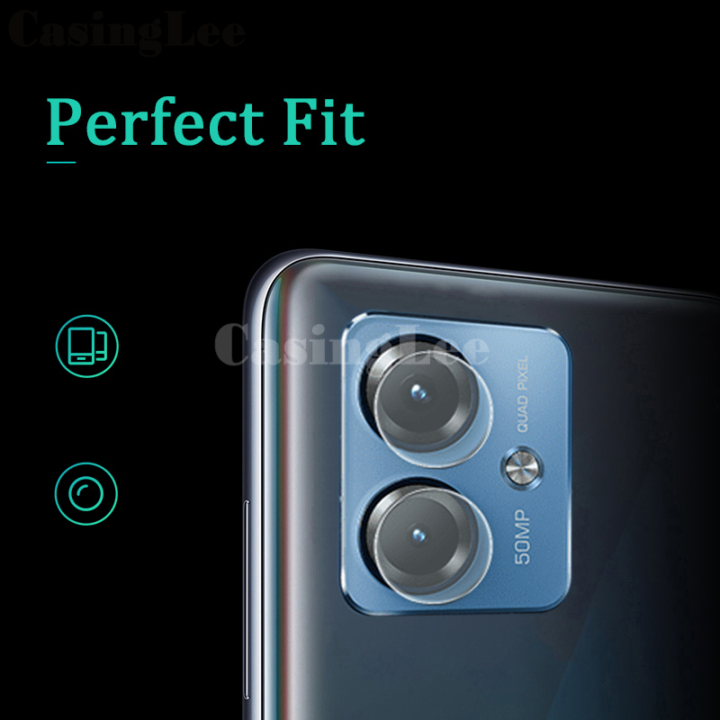 (2 Pieces) Moto G64 Screen Protector Tempered Glass Camera Lens ...